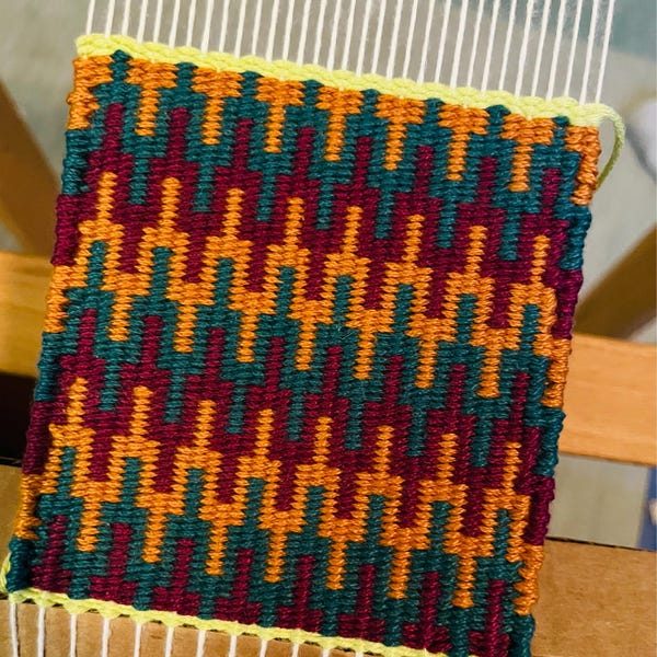 Krokbragd Mug Rug Multishaft WEAVING PATTERN | PDF Digital Download - Etsy
