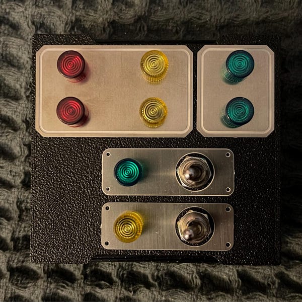Proton Pack Cyclotron Internal Switch Panel « Ghostbusters » - Etsy