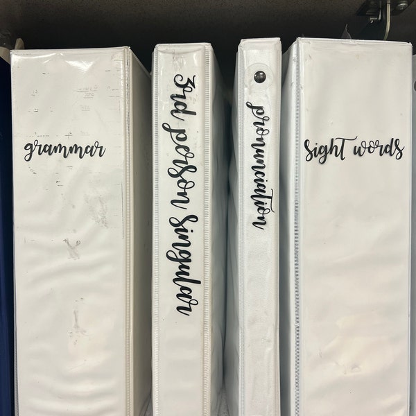 Greeting Card Box Labels, Custom Vinyl Labels, Greeting Card Organizer ...