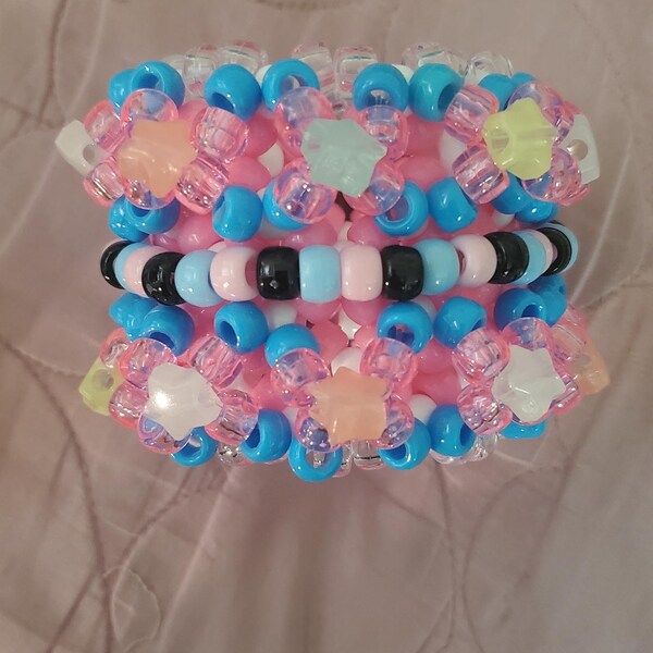 Epic Kandi ROTATING Cuff With GLOW in the Dark Stars! - Etsy