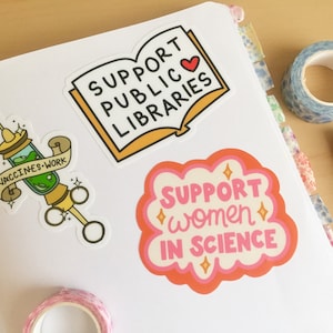 Vaccines Work Colorful Public Health Waterproof Sticker - Etsy