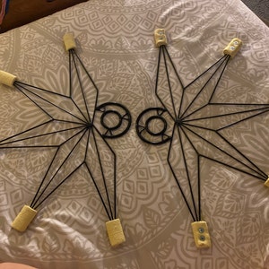 LED RGB Spinning Staff - Etsy