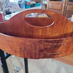 Tiger Maple Shaker Oval Boxesstack of 3 - Etsy