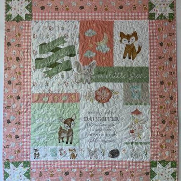 In the Wild Quilt PATTERN by the Fabric Addict 62 X 72 Quilt Features ...