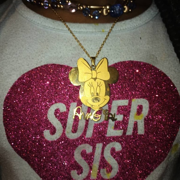 Personalized Name and Cartoon Character Necklaces Pendants Customized ...