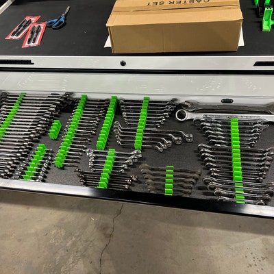 Modular Tool Box Wrench Organizer multiple Colors Available - Etsy