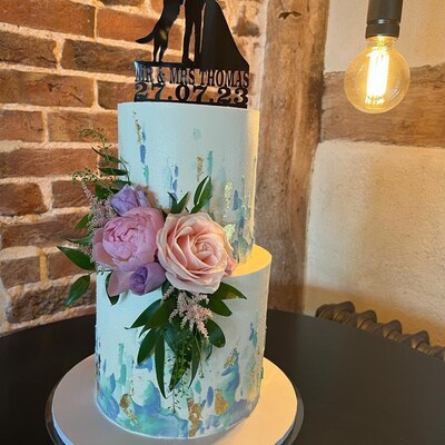 Cockapoo Wedding Cake Topper Silhouette - Etsy