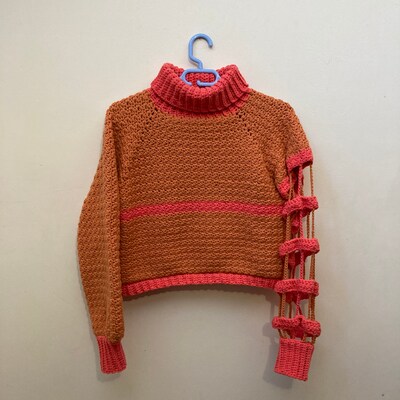 CROCHET PATTERN: the Millennial Jumper Cowl Neck/ Turtle Neck Sweater ...