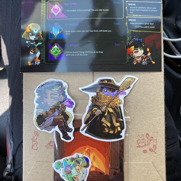 Hades Game Fandmade Sticker Pack (1&2) - Etsy