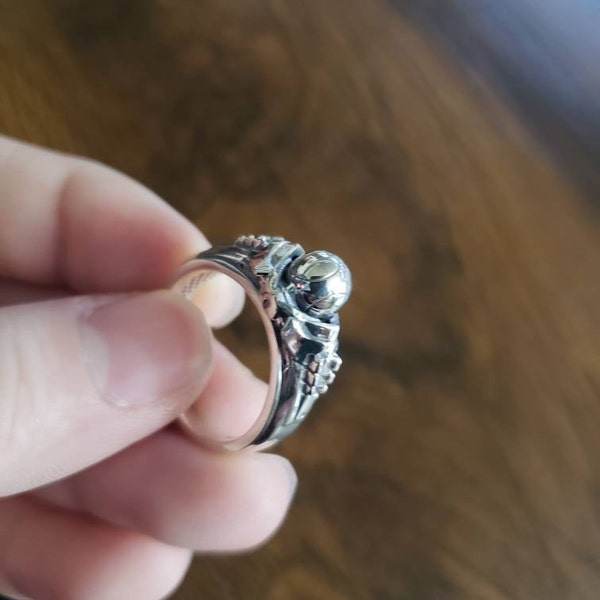 CYCLONE - RING, Bronze, Cyberpunk, Futuristic, Sci-fi and Fantasy, 3D ...