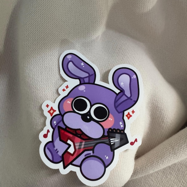 FNAF Inspired Stickers Ft. Freddy, Bonnie, Chica, Foxy, Sun, Moon ...