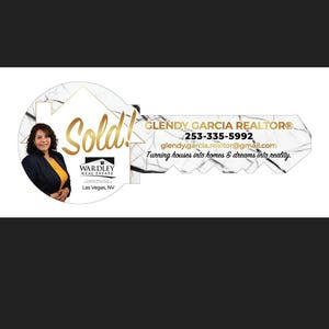 BLANK Key Original Giant Key Decoration Photo Prop Congrats Realtor ...