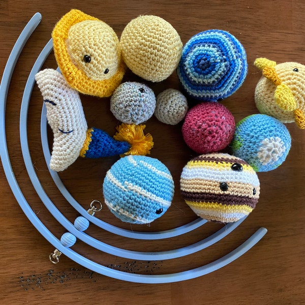 Solar System Planets Crochet Bundle PATTERN ONLY Pdf DOWNLOAD ...