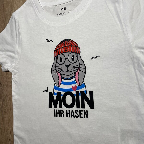 Plotterdatei Maritim Ostern Hase Moin SVG, Plotterdatei Hase Seemann ...