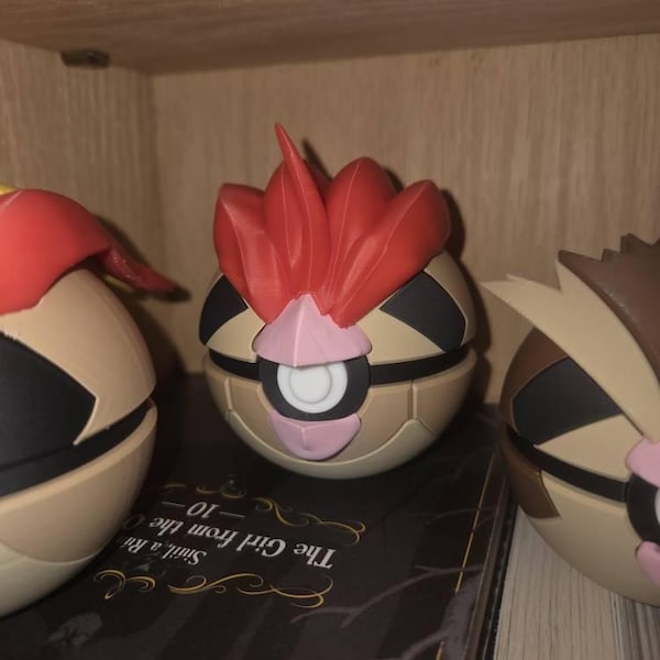 Pokemon Character Pokeball Collection GEN 1 | 3D Printed Display Set ...