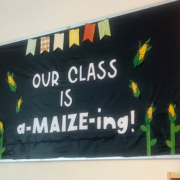Fall Corn Bulletin Board | A - Maize - Ing Bulletin Board | Digital ...