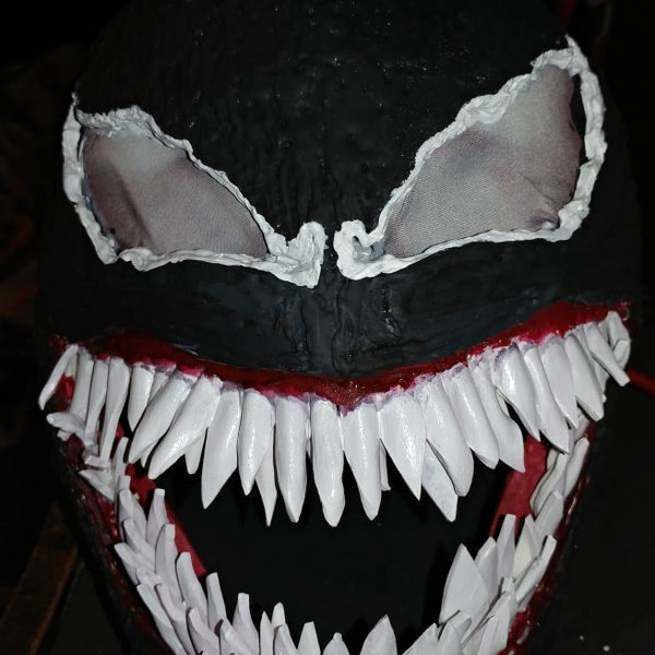 Venom Cosplay Mask Jpeg Patterns - Etsy