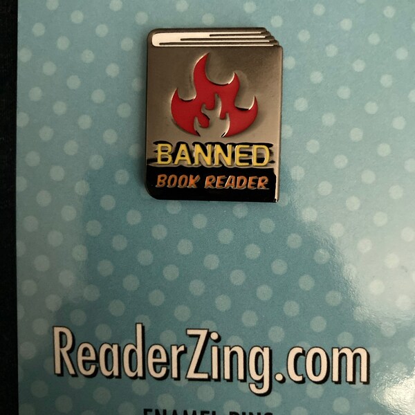 Romance Reader Enamel Pin - Etsy