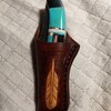 Buck 110/112 Custom Leather Crossdraw Sheath W/feather left Hand - Etsy