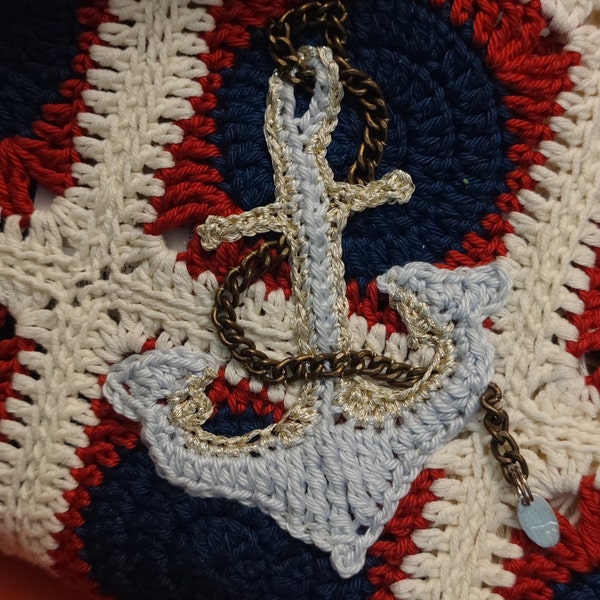 Crochet Pattern, Crochet ANCHOR, Applique Pattern, Crochet ...