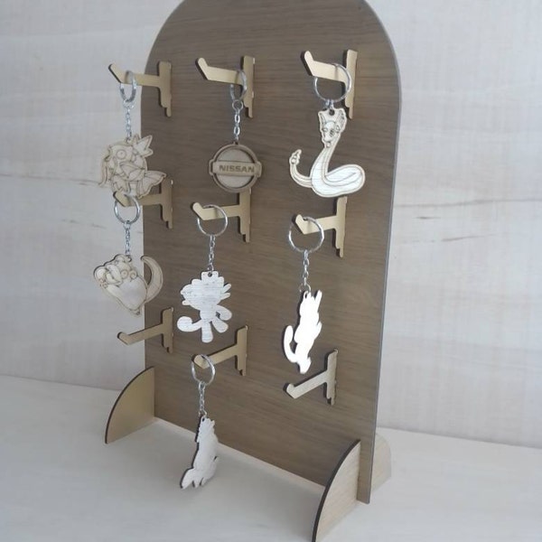 Keychain Display Stand Digital File , Laser Cut Files , Market Stall ...