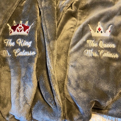 Personalized Robes for Women Custom Bath Robes Embroidered - Etsy