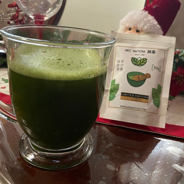 AKI MATCHA - Japanese Organic Matcha Green Tea Powder | Stone Milled ...
