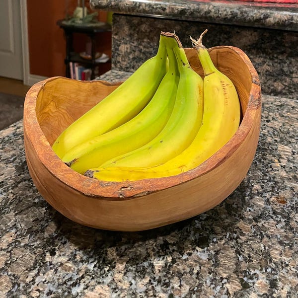 Olive Wood Butter Dish With Spreader (7.5") - Etsy