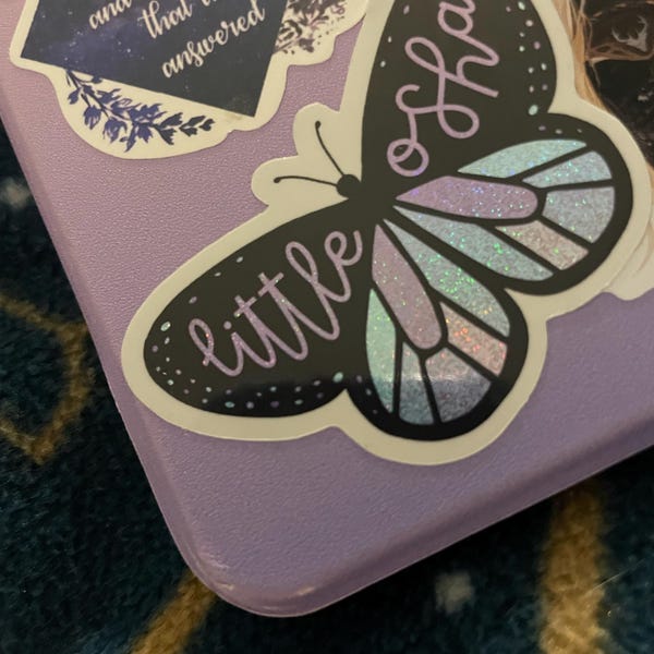 Little Osha Butterfly Sticker, Quicksilver Callie Hart Sticker, Saeris ...