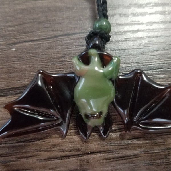 Standing Glass Bat - Etsy