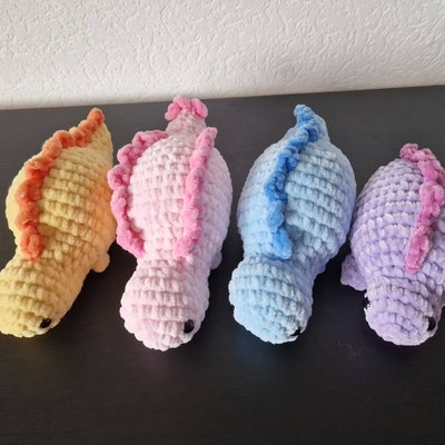 Dinosaur Jurassic World No Sew Crochet Pattern, No Sew Amigurumi ...