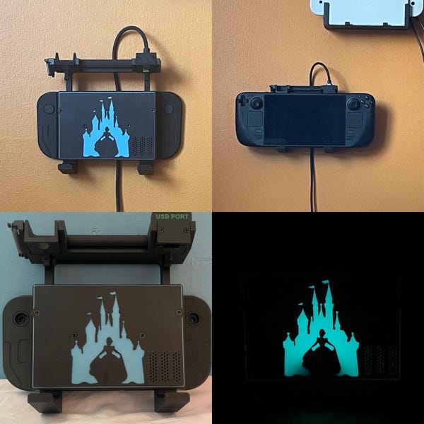 Steamdeck Mechlock Wall Mount With Charging (made in USA) - Etsy