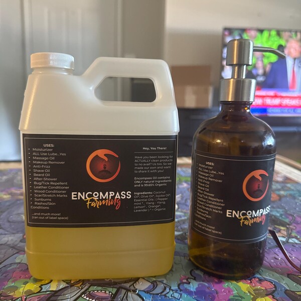 All Natural Encompass Oil - Natural Skin Care Moisturizer Oil for Body ...