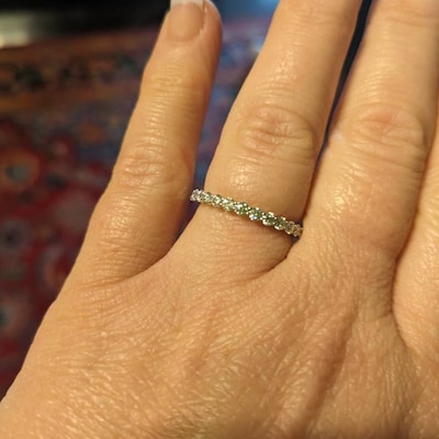 Tacori Style Moissanite Art Deco Engagement Ringvintage - Etsy
