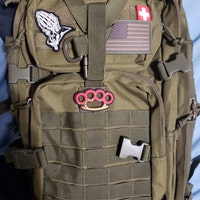 Exclusive Morale Patch Skeleton Hands With Rosary - Etsy