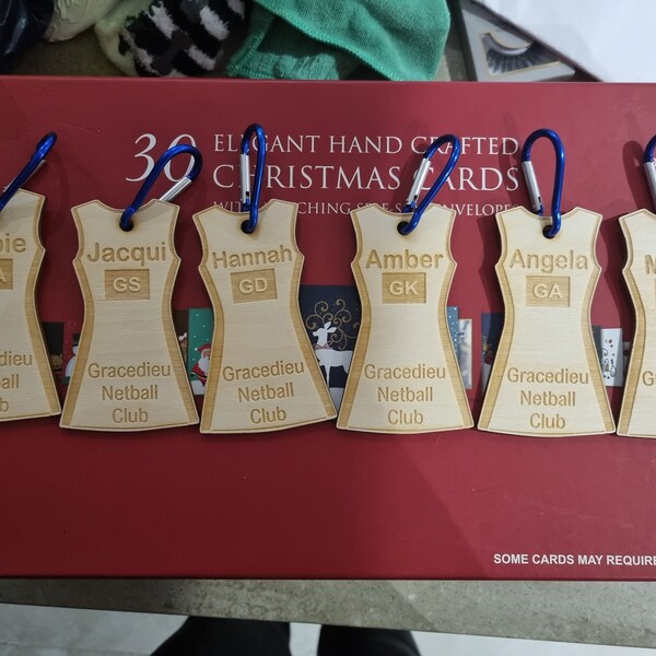 Personalised Wooden Netball Medal, Awards, Tournament Prizes, End of ...