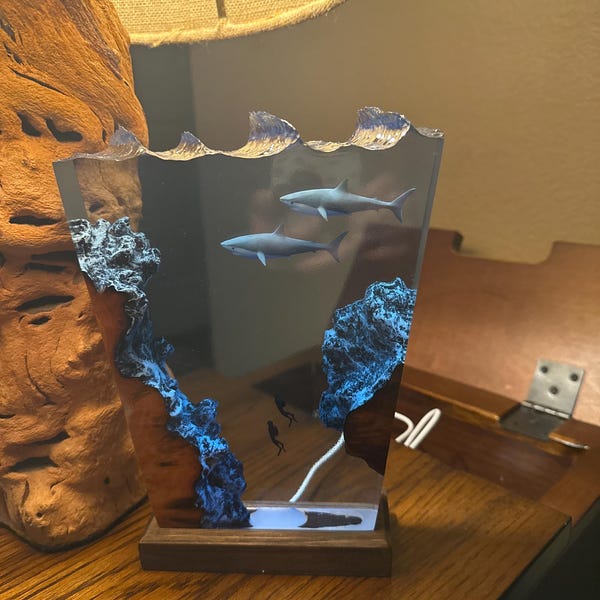 Koi Fish Epoxy Resin Table on Request - Hand-painted Koi Fish Art ...