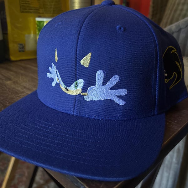 Sonic the Hedgehog Inspired Hat | Sega Gaming Embroidered Cap | Custom ...