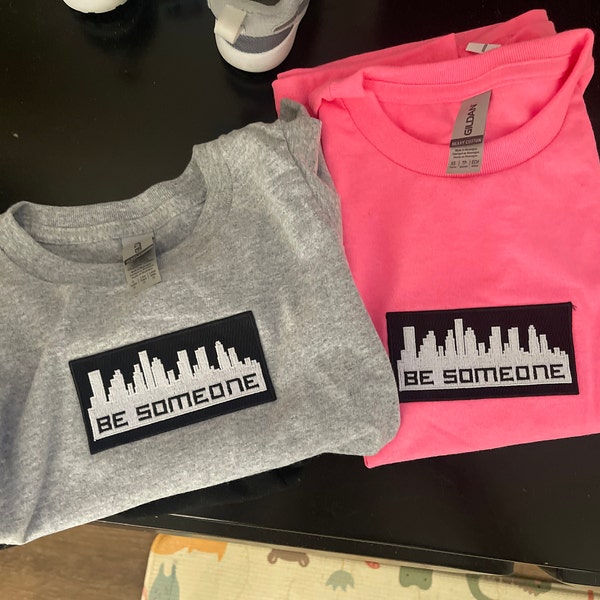 Houston Texas Graffiti Be Someone Patch Box Logo Iron on Embroidered ...
