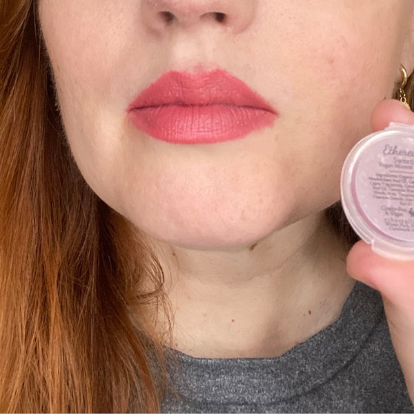 Eyeshadow Sample Nightshade Matte Dark Blue Vegan Mineral Makeup - Etsy