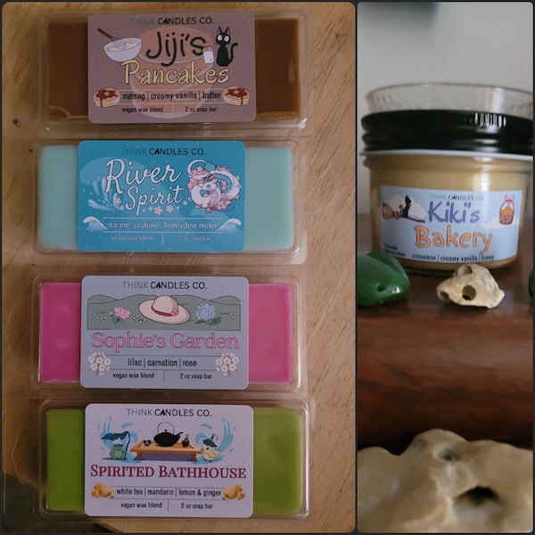 Sophie's Garden Snap Bar Moving Castle Inspired Snap Bar Hand Poured ...