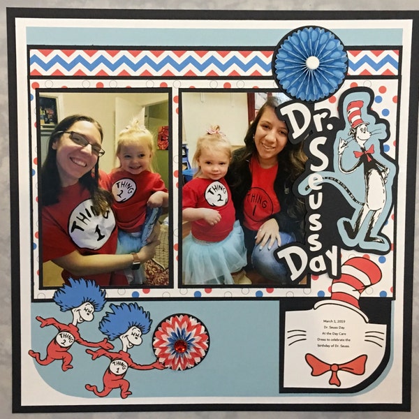 Cat in the Hat Dr Seuss Inspired Digital Paper cat Hat Digital Paper ...