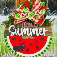 Daisy Hello Summer Door Hanger Svg Summer Welcome Sign Svg Daisy Svg ...