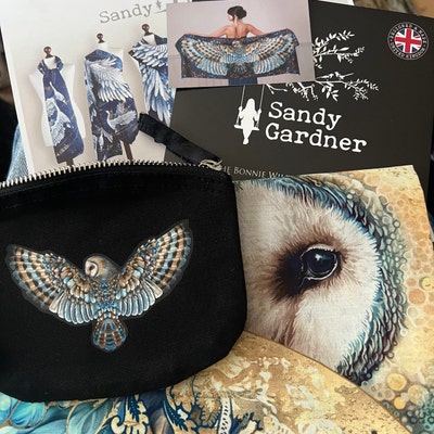 NEW, the Golden Night Owl, Barn Owl Print Artwork, Sandy Gardner, Barn ...