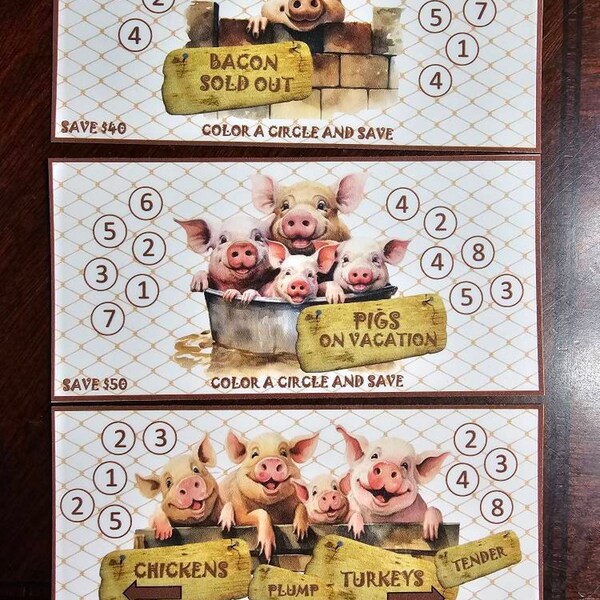 Witch's Potion Savings Challenge Game - Etsy