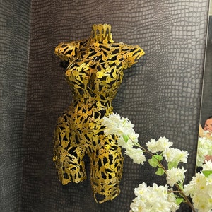 Female Torso | Metal Sculpture of a Woman. - Etsy