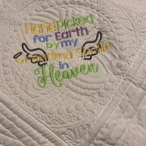 Hand Picked for Earth by my Pop Pop in Heaven Bodysuit I | Etsy