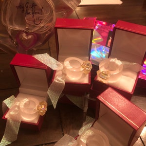 Swimming Pool Ring, Beach Jewelry, Caribbean Blue Gifts, Handmade ...