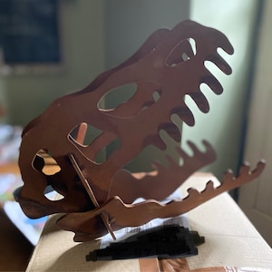 Rusty Metal Dragon Garden Sculpture / Sea Serpent Garden Sculpture ...