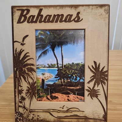 Whitetail Deer Laser Engraved Wood Picture Frame - Etsy